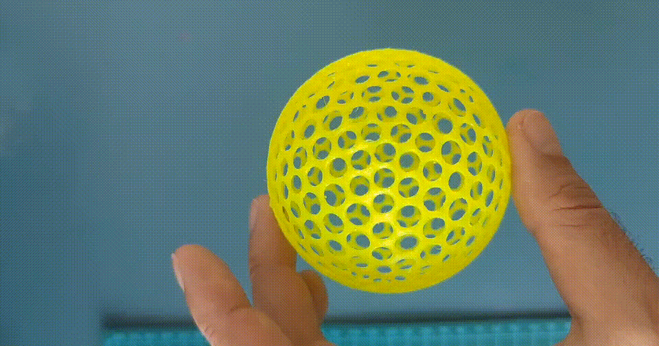 Relaxation ball printed from PETG by yurfeus | Download free STL model ...
