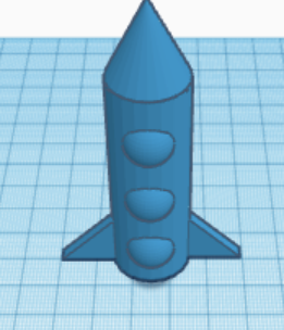 Rocket ship by Nathan Garcia | Download free STL model | Printables.com