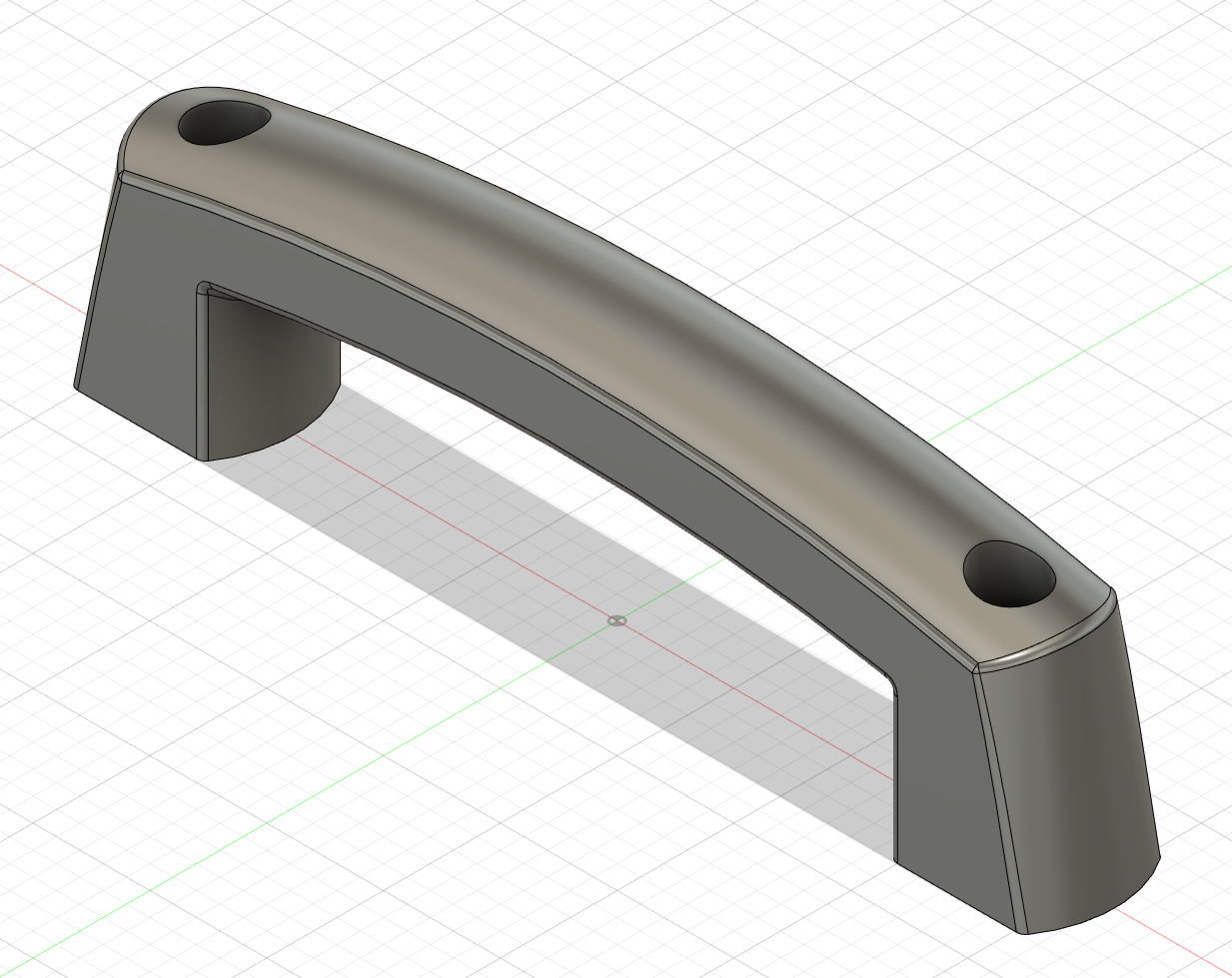 Door handle by alecharp | Download free STL model | Printables.com