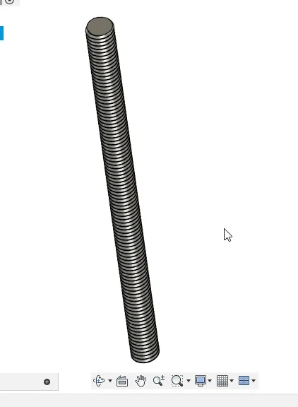 threaded rod 3/16 by Boostcreep | Download free STL model | Printables.com