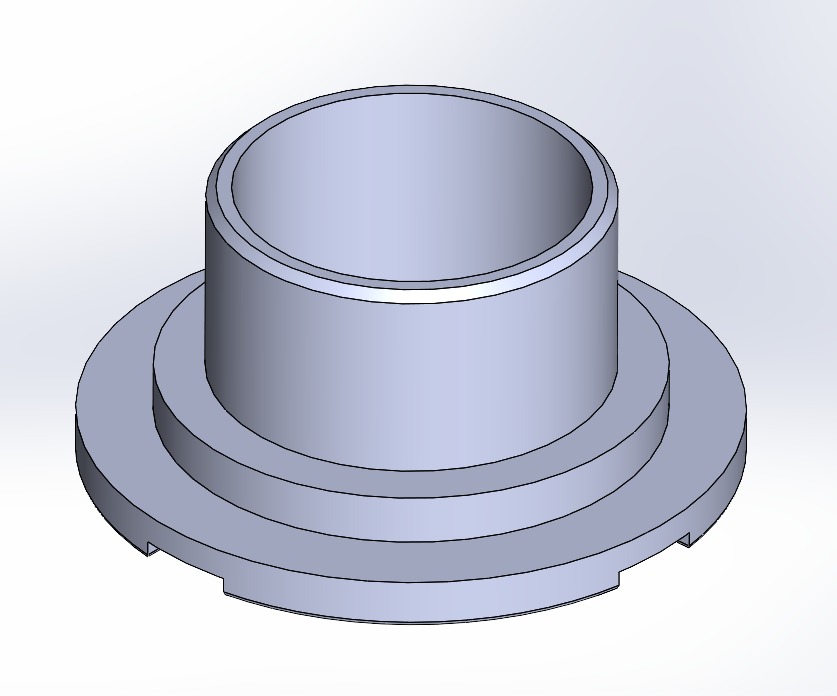 Cap for laundry pole by Miggel | Download free STL model | Printables.com