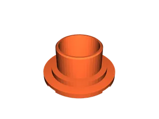 Cap for laundry pole by Miggel | Download free STL model | Printables.com