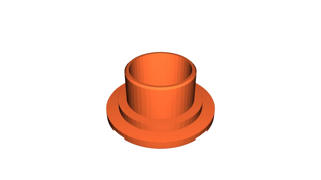 Cap for laundry pole by Miggel | Download free STL model | Printables.com