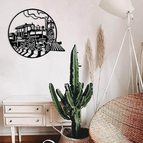 Steam train Wall decor by Jura Švébiš | Download free STL model ...