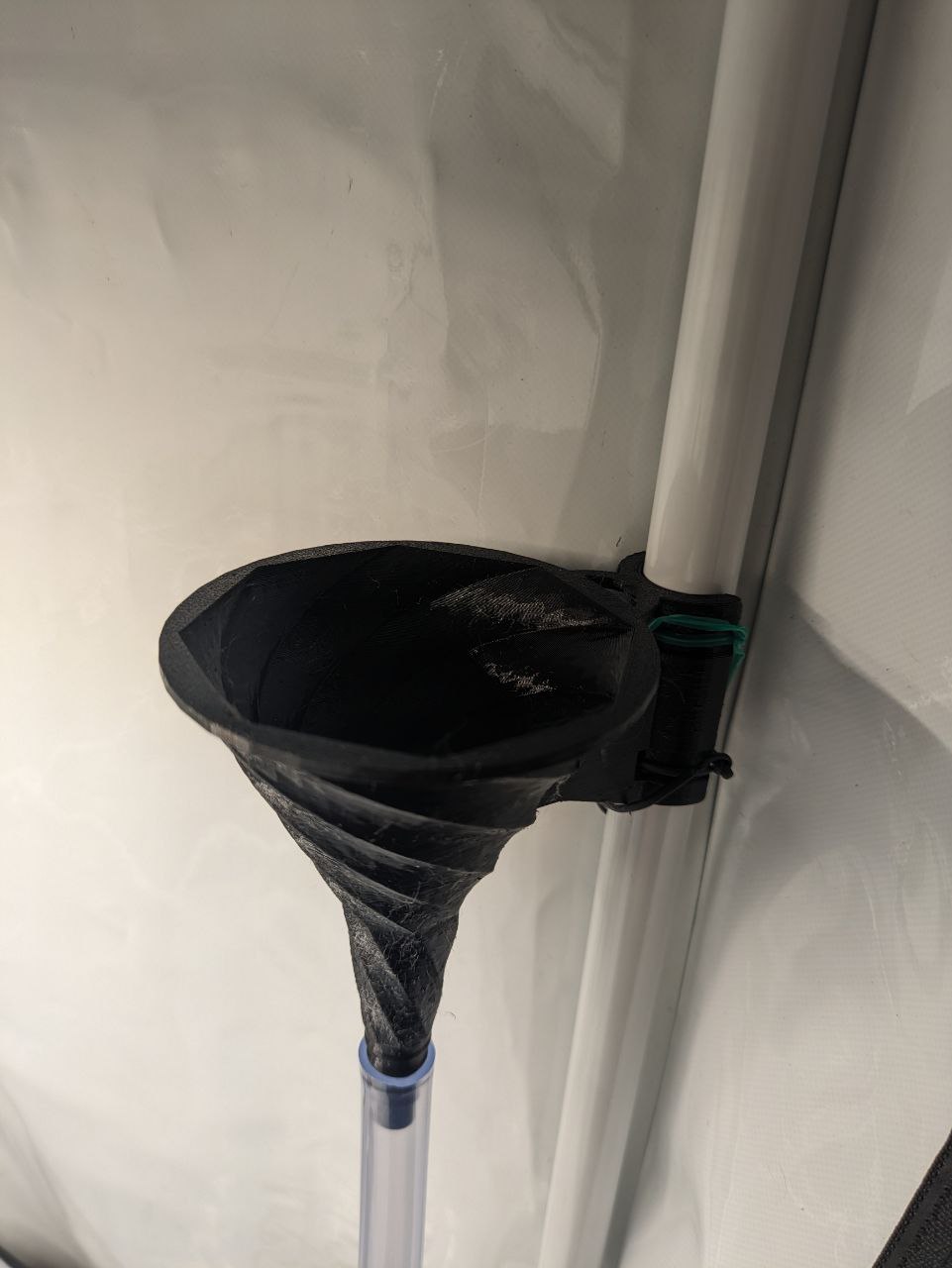 Vortex Funnel with 16mm Pole Mount and hose spout by Weware | Download ...