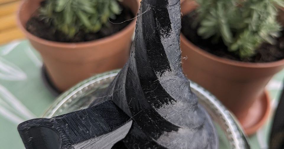 Vortex Funnel with 16mm Pole Mount and hose spout by Weware | Download ...