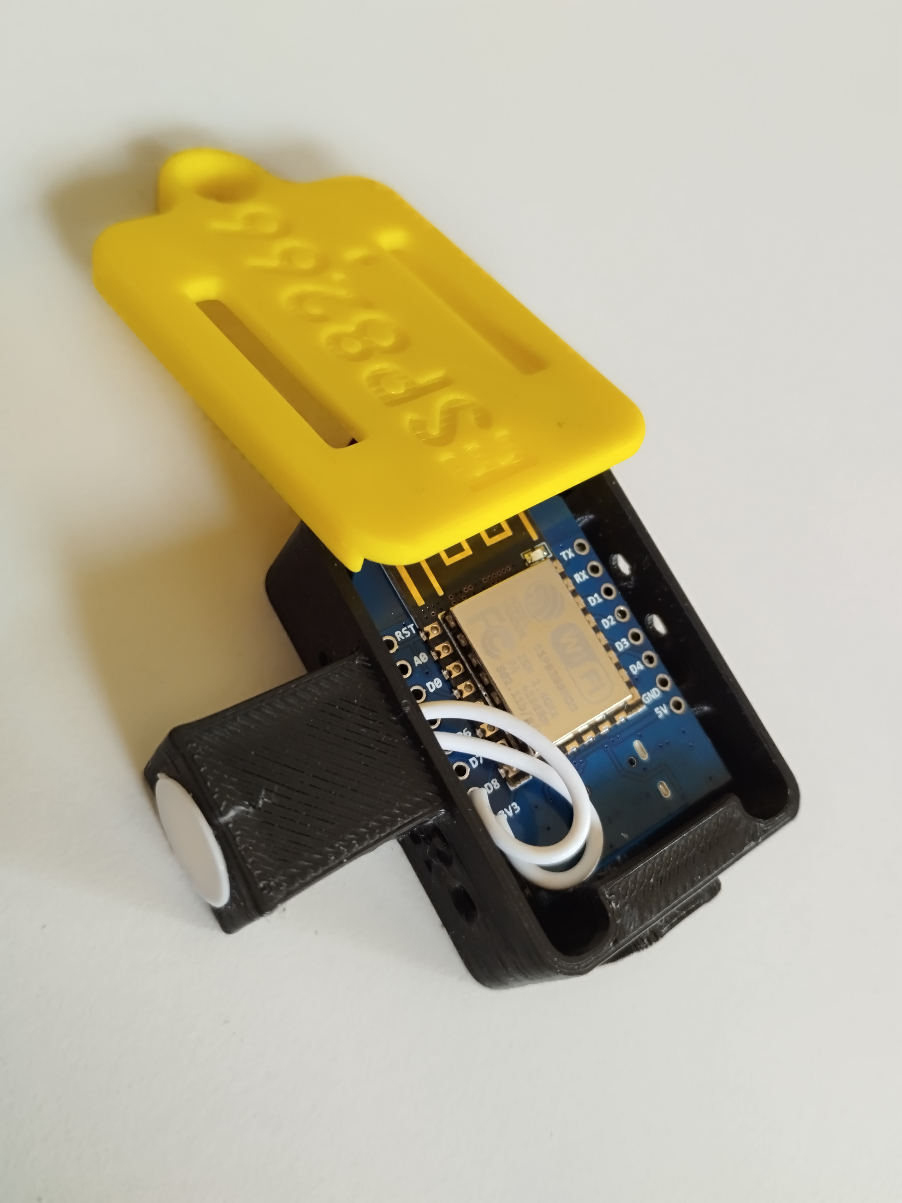 Case for ESP8266 D1-mini including a door-/window-contact sensor by ...