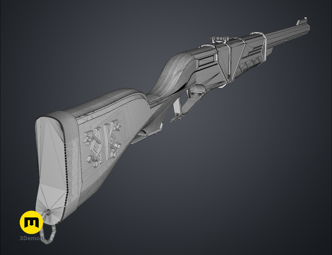 Caitlyn's Rifle from Arcane - Foldable repeater prop by 3Demon ...