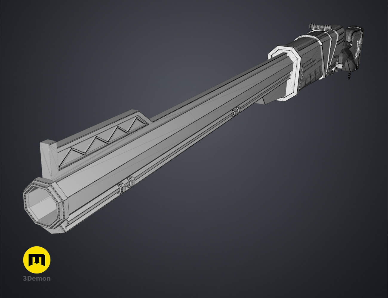 Caitlyn's Rifle from Arcane - Foldable repeater prop by 3Demon ...
