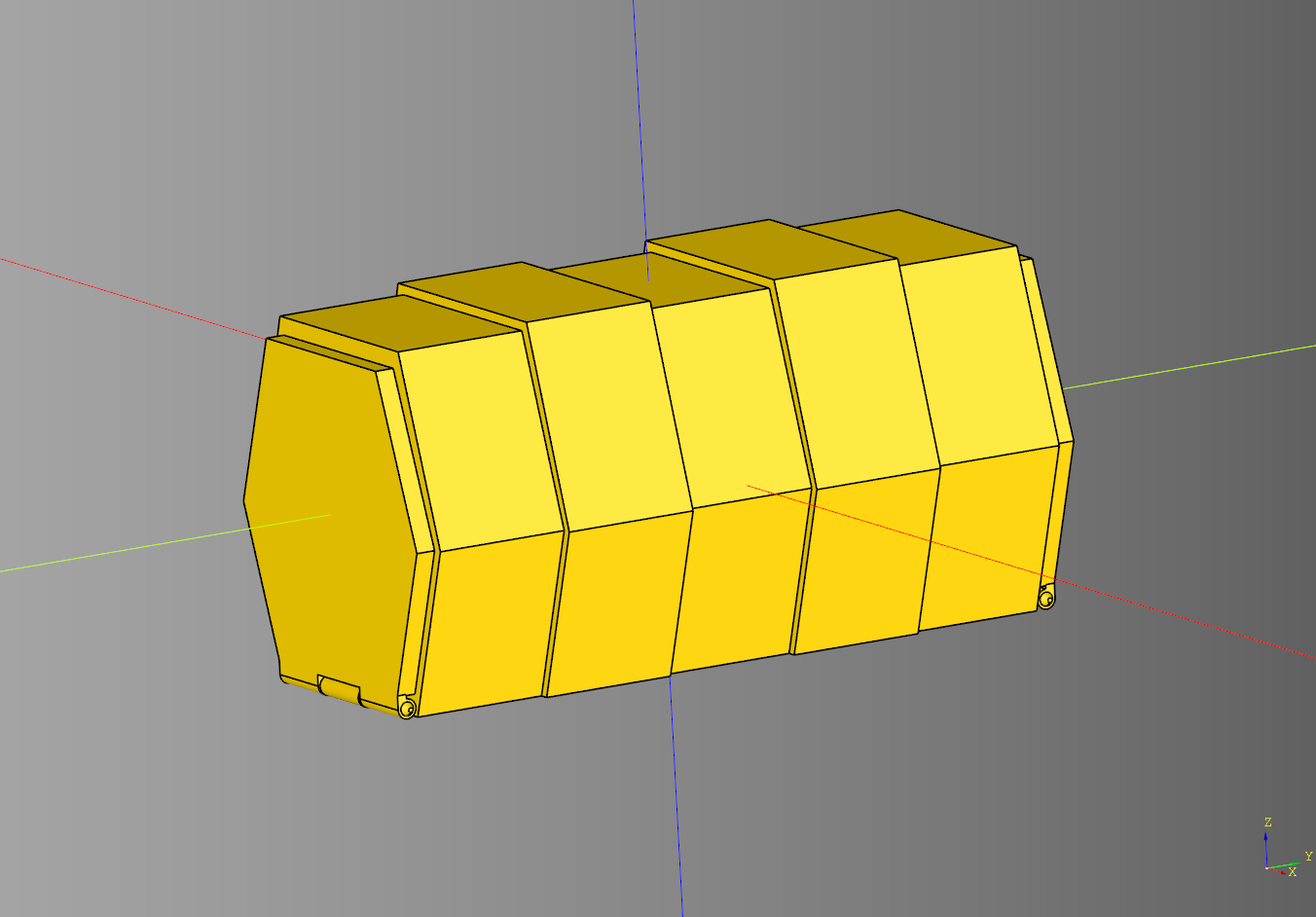 Shipping Container Terrain Print-In-Place Working Doors by ...