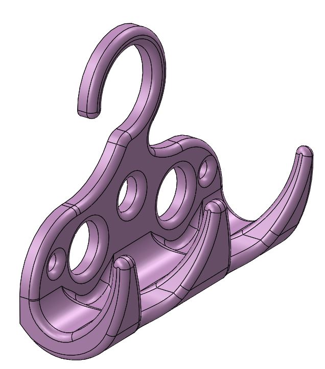 hanger multi hook by NikoFly | Download free STL model | Printables.com