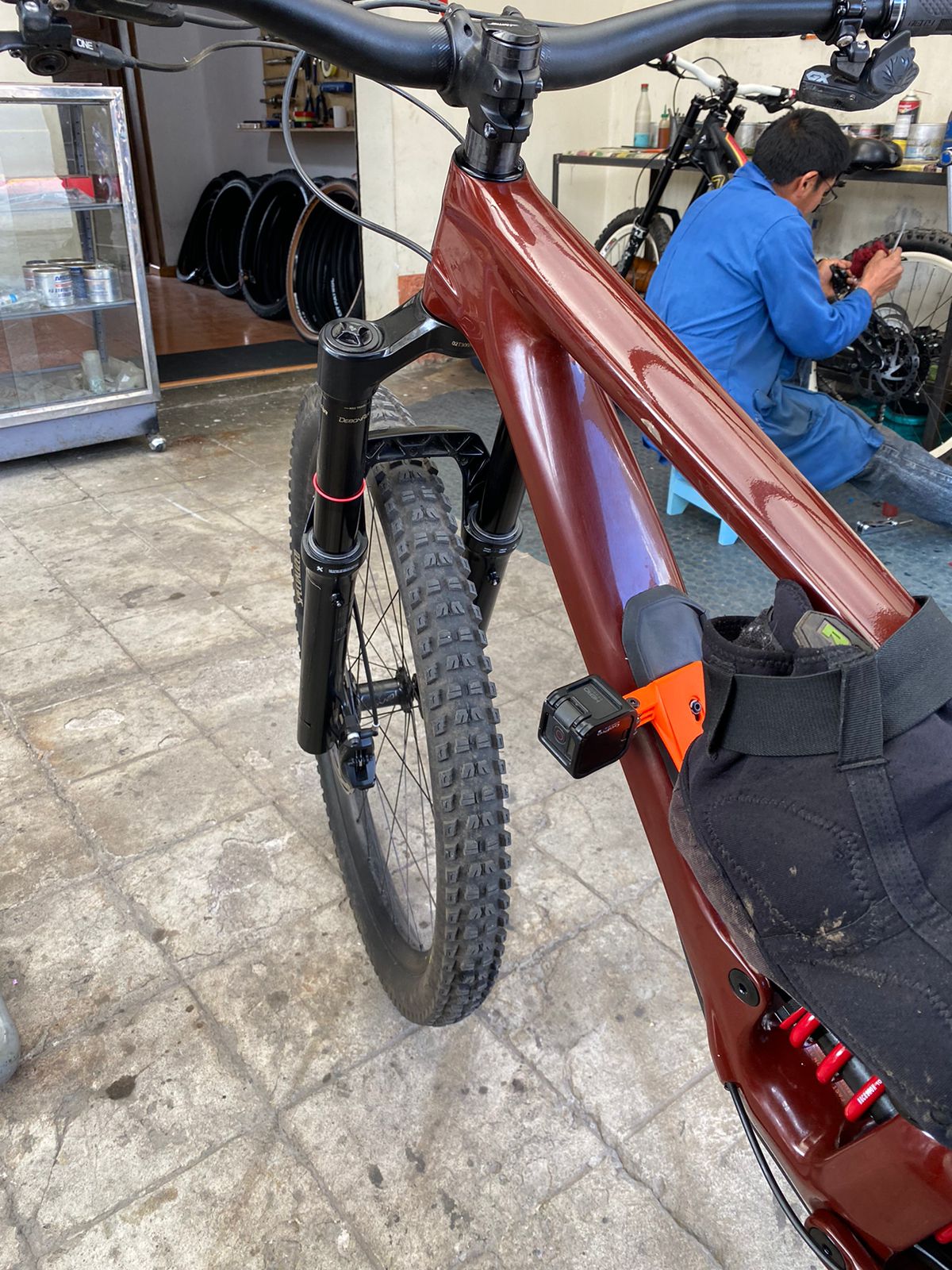 GoPro bike support by Mateo Cruz | Download free STL model | Printables.com