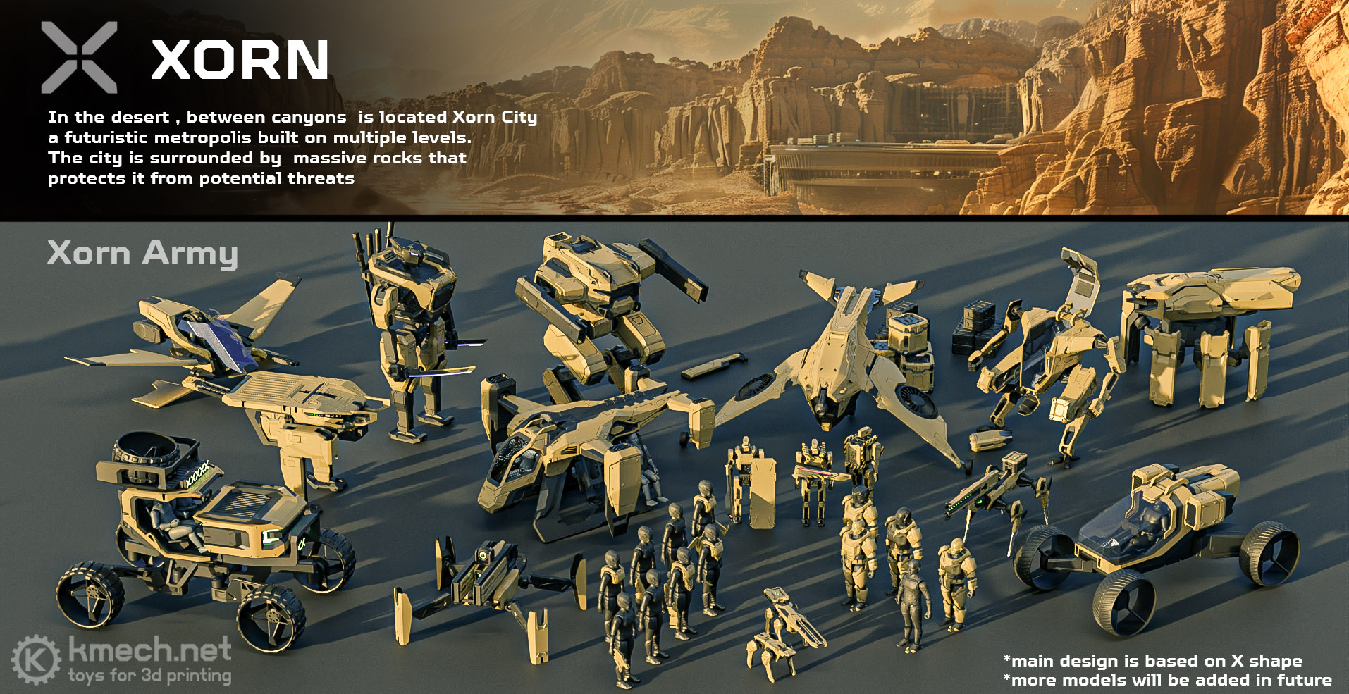 Mech Modular by Kmech Toys | Download free STL model | Printables.com