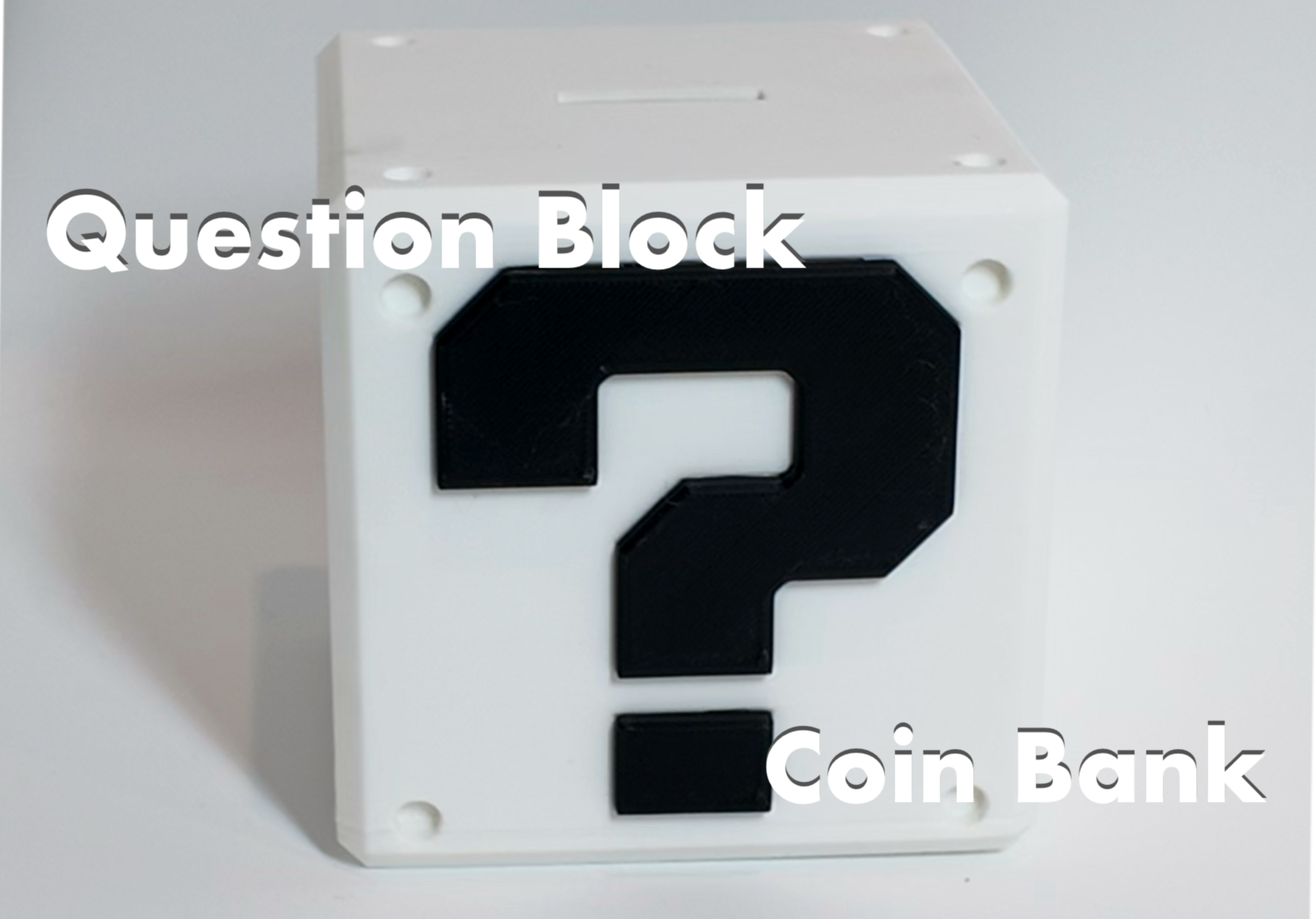 Question Block Coin Bank by Mints Prints | Download free STL model ...