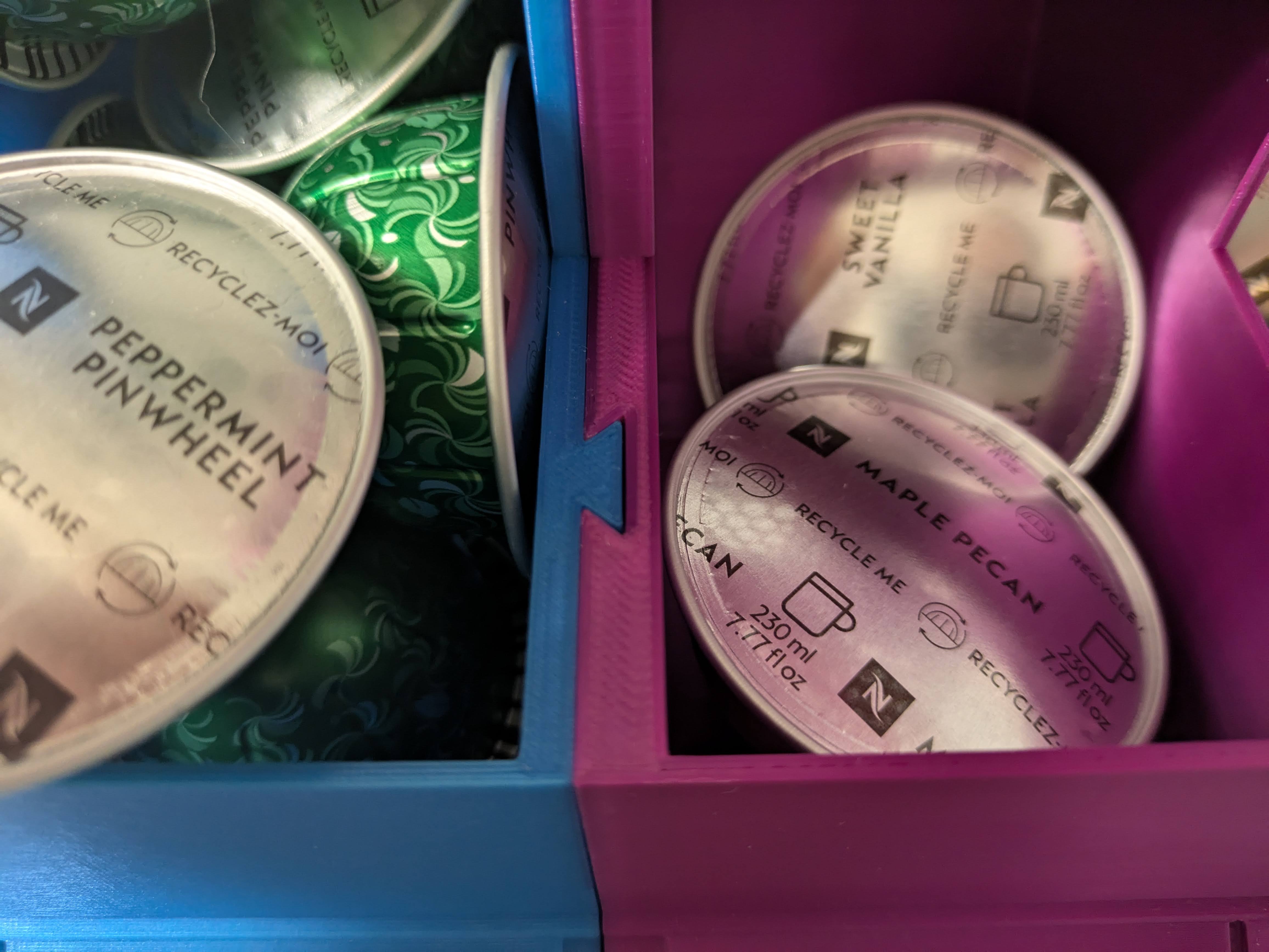 Nespresso / Generic Coffee Pod Dispenser - for Nespresso Vertuo boxes ...