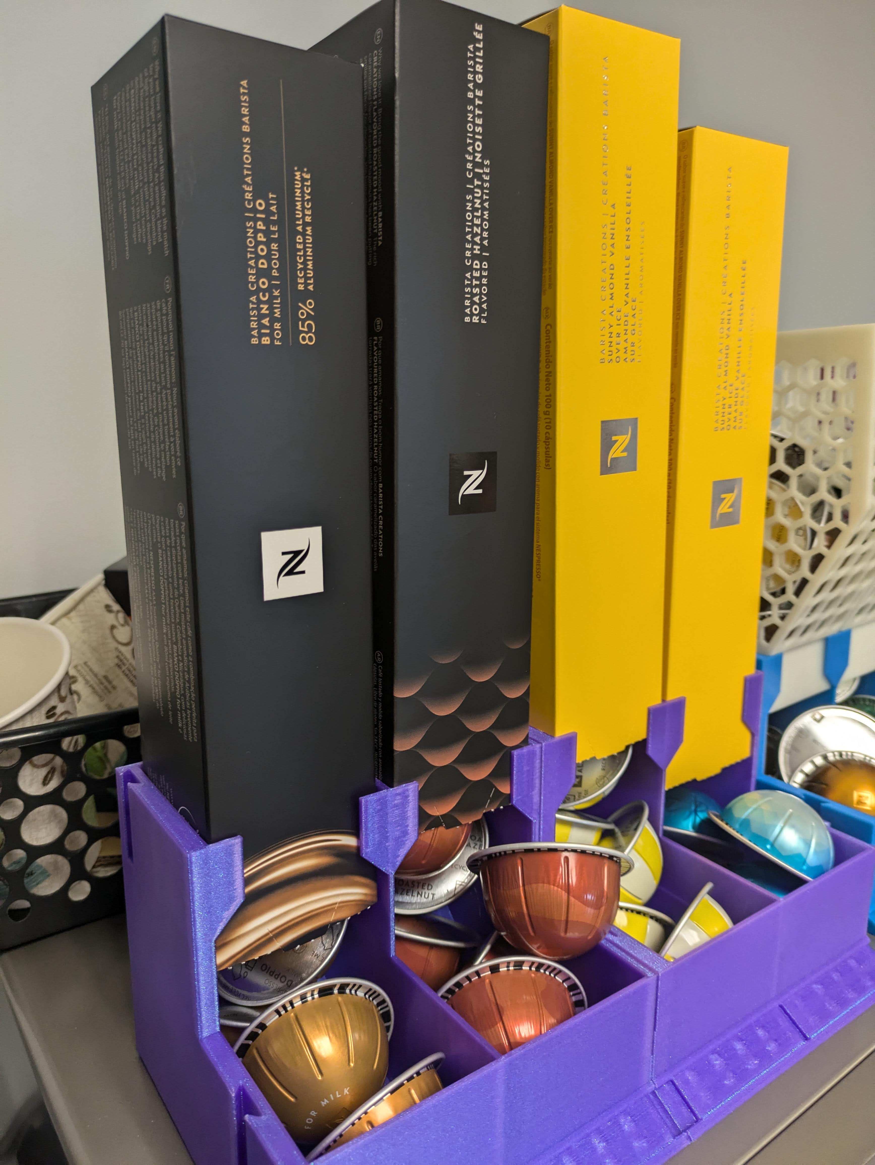 Nespresso / Generic Coffee Pod Dispenser - for Nespresso Vertuo boxes ...