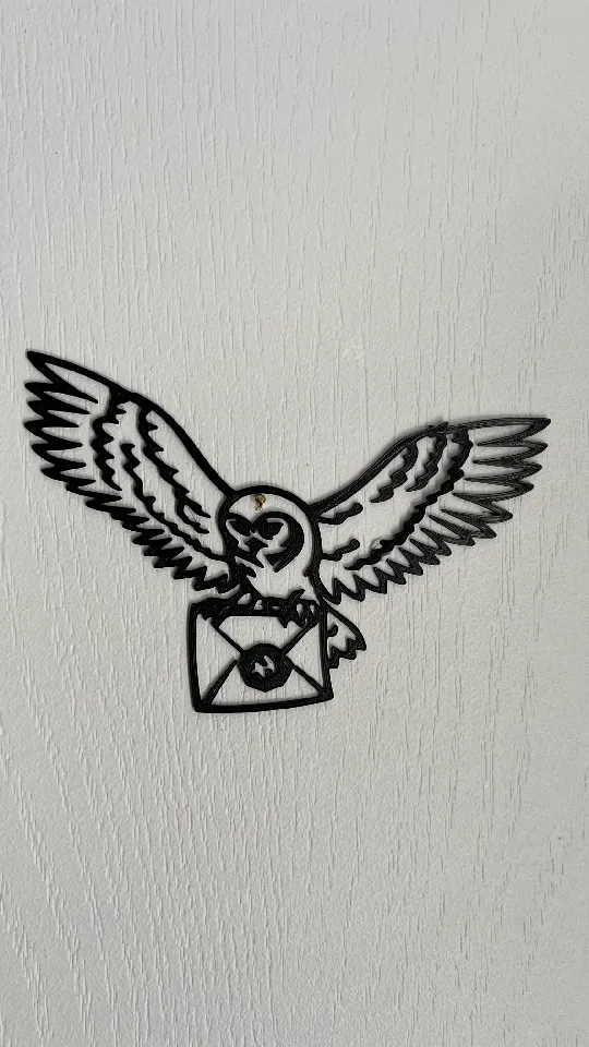 Hedwig - Harry Potter White Owl Wall Art by Ninomalbinho | Download ...