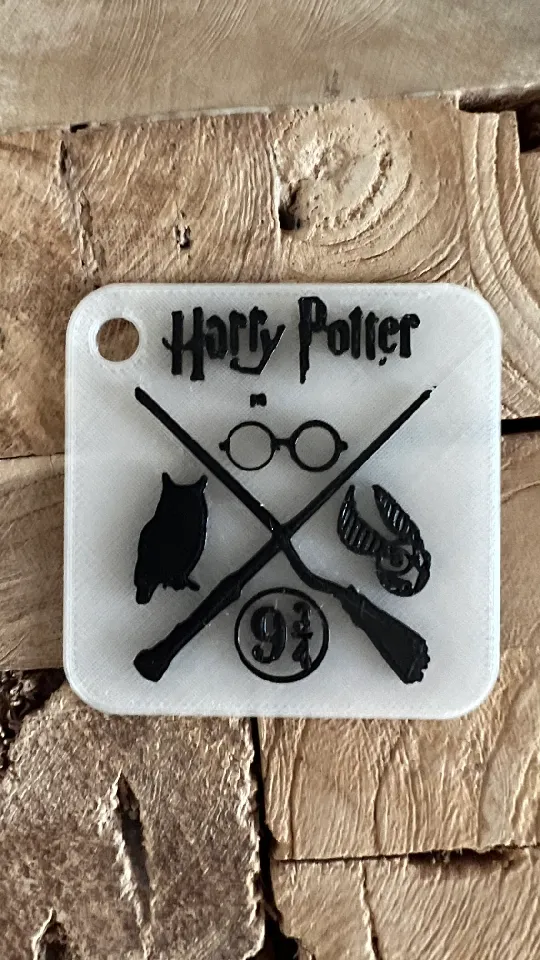 Harry Potter Keychain by Ninomalbinho | Download free STL model ...