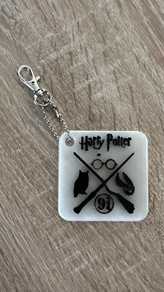 Harry Potter Keychain by Ninomalbinho | Download free STL model ...