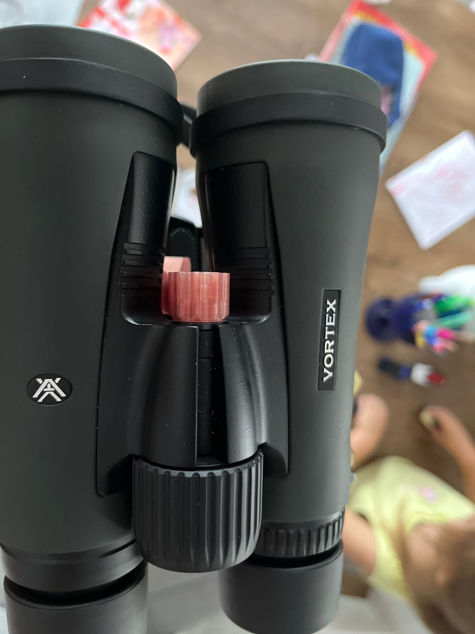 Binocular Tripod Adapter by Mark | Download free STL model | Printables.com