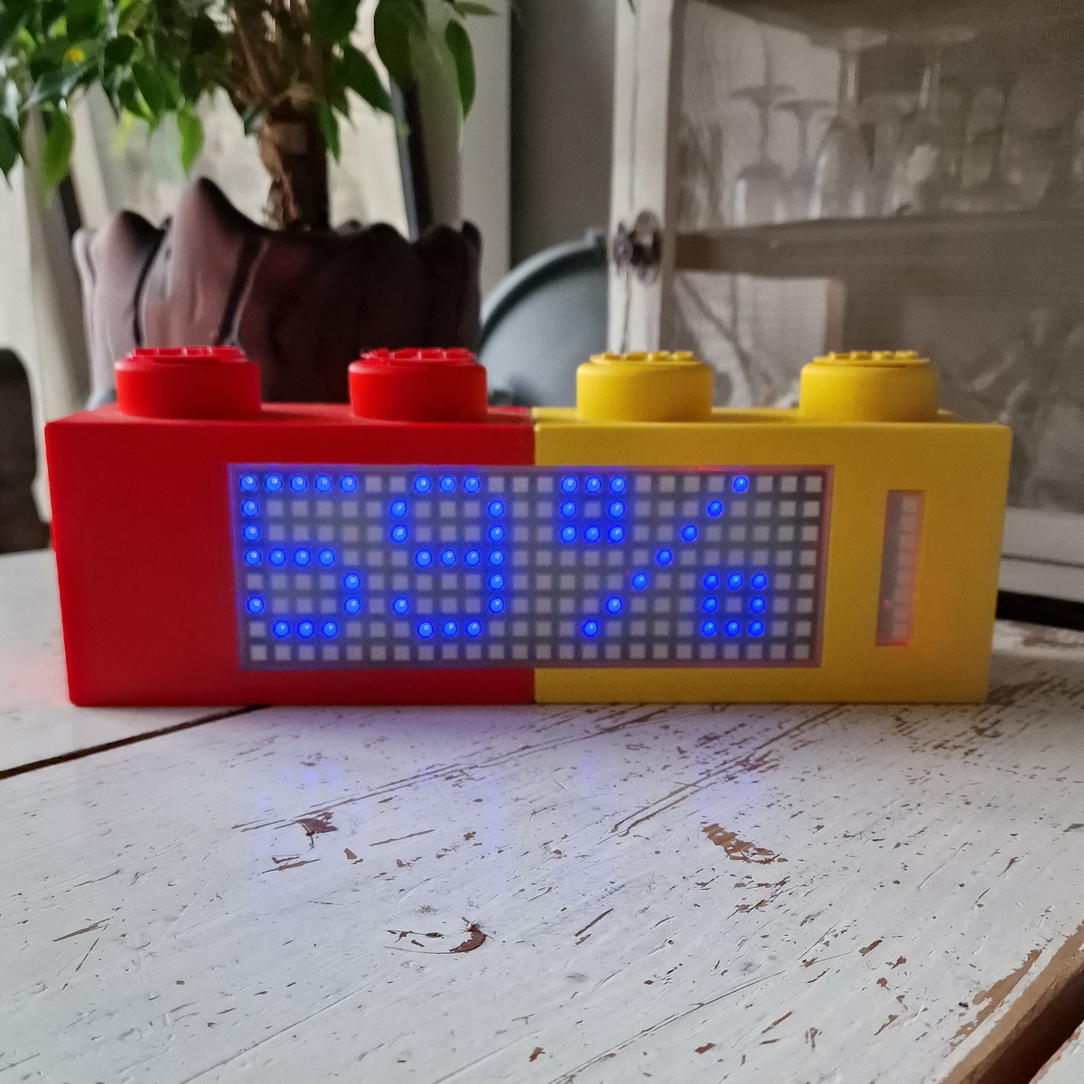 Lego NeoPixel Alarmclock by John Pauw | Download free STL model ...