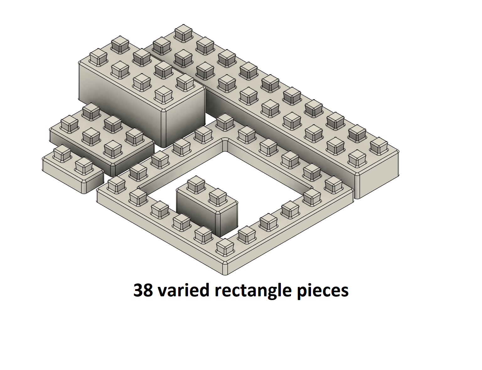 Brick3D - Flat Rectangles by Yavorh | Download free STL model ...