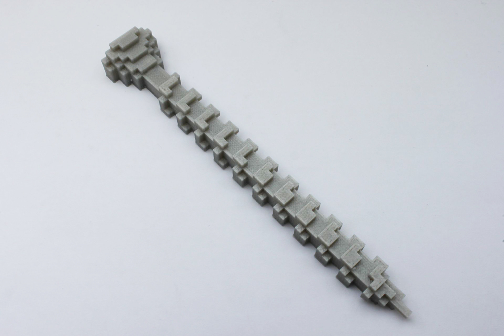 High to Low Res Screw by VikKon | Download free STL model | Printables.com