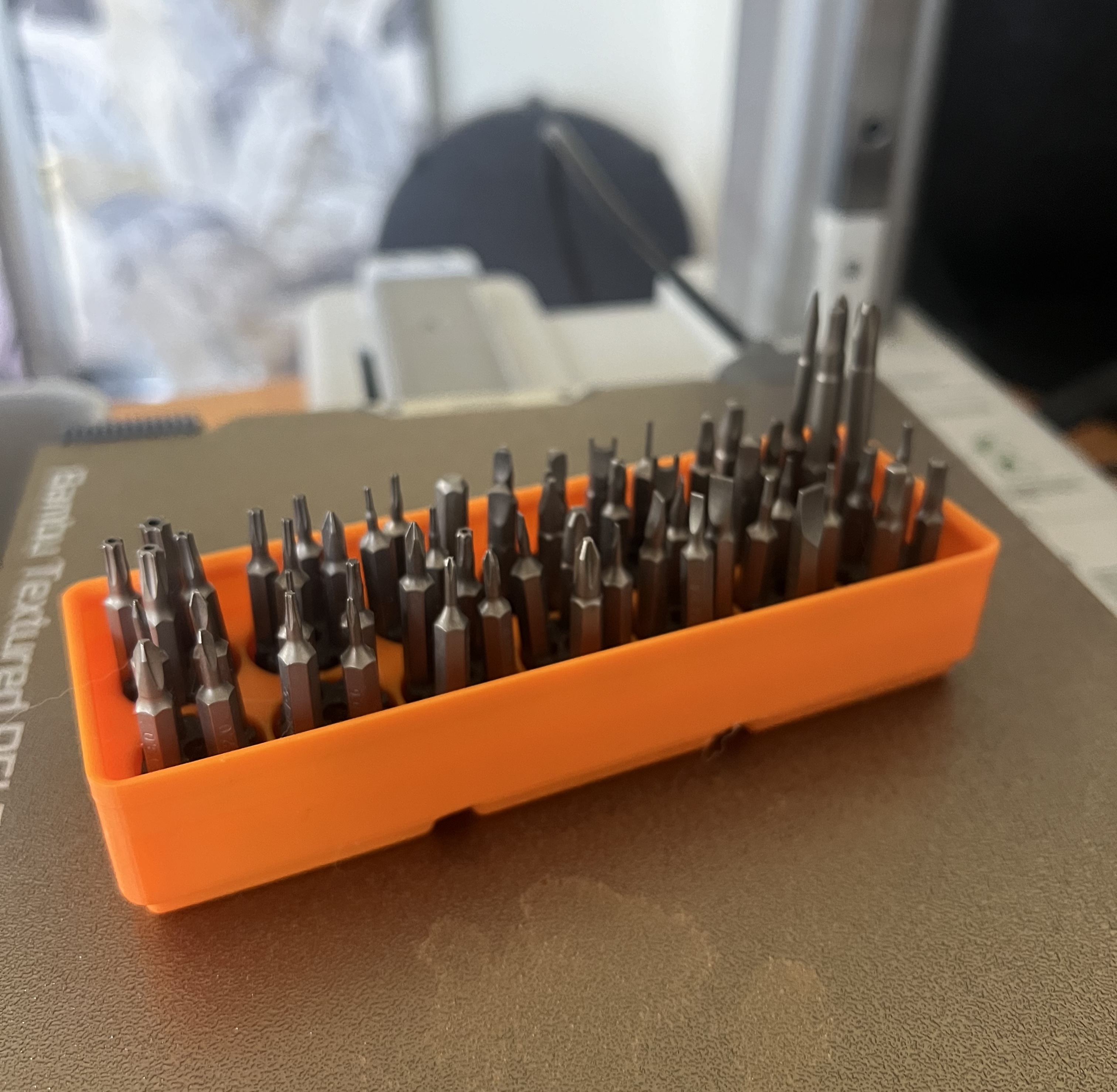 Wowstick bit organizer for gridfinity by eslm | Download free STL model ...
