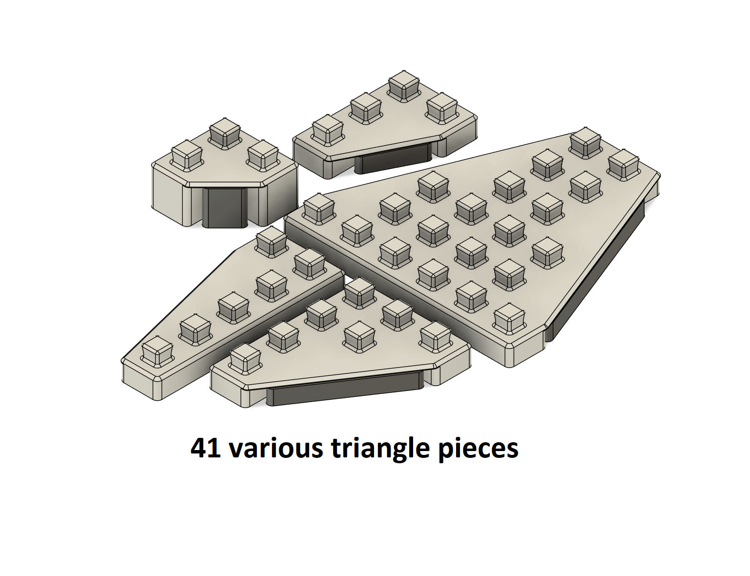 Brick3D - Triangles by Yavorh | Download free STL model | Printables.com
