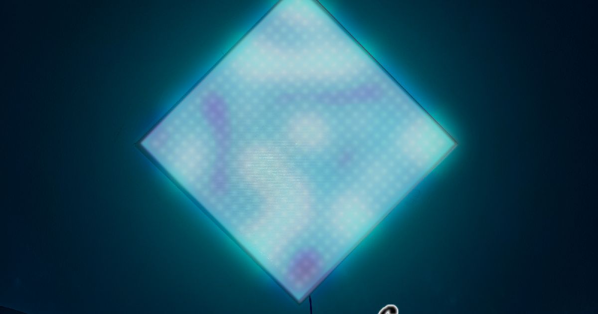 PARAMETRIC LED matrix diffuser (fusion360 .f3d file) by Magmabow ...