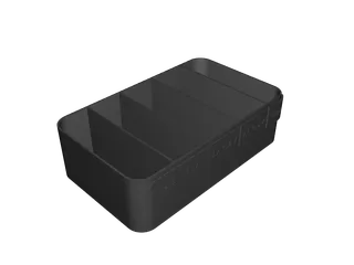 Dry cell battery container by jaeseopark | Download free STL model ...