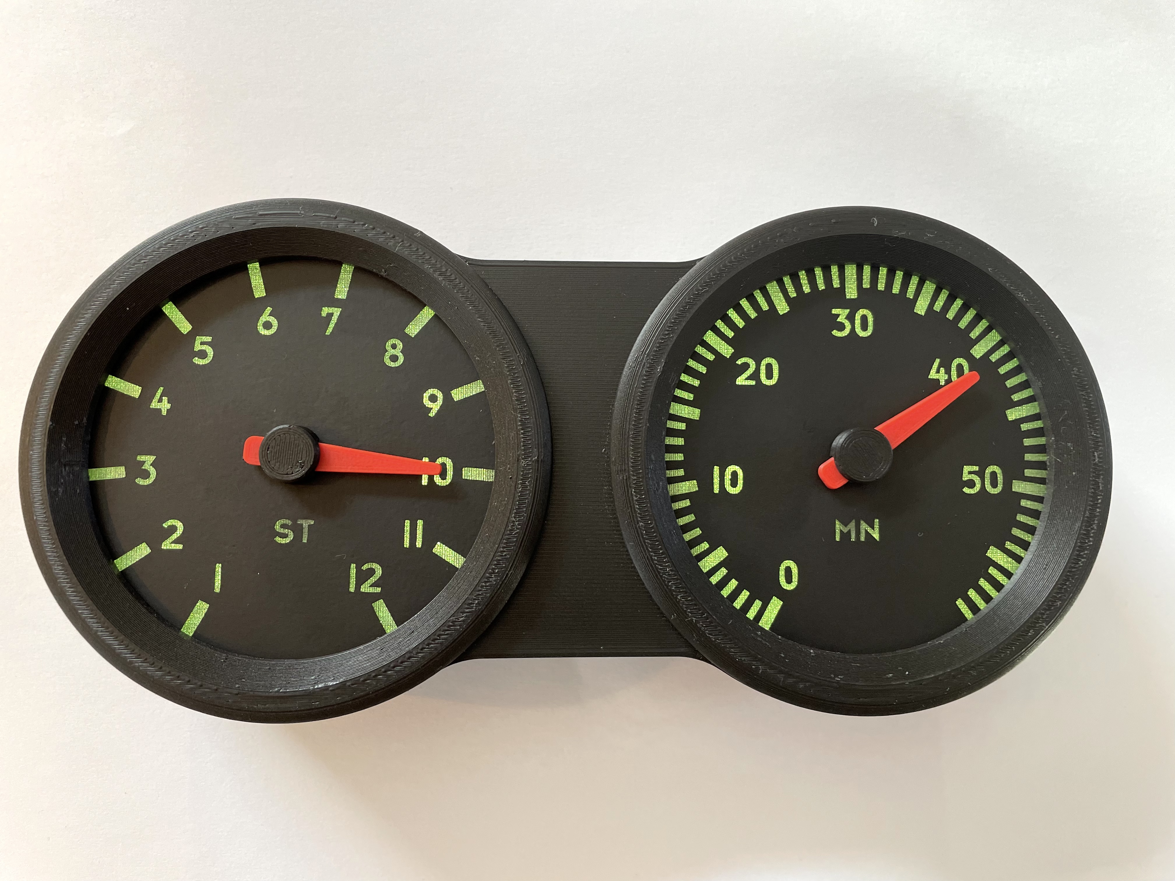 Speedometer Clock with plotted watch face von DaWoJnA | Kostenloses STL ...