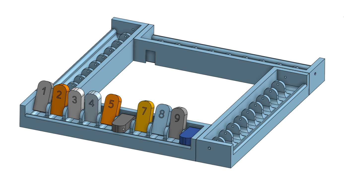Modular Shut the Box Game - V2 por GrayWolff | Descargar modelo STL ...