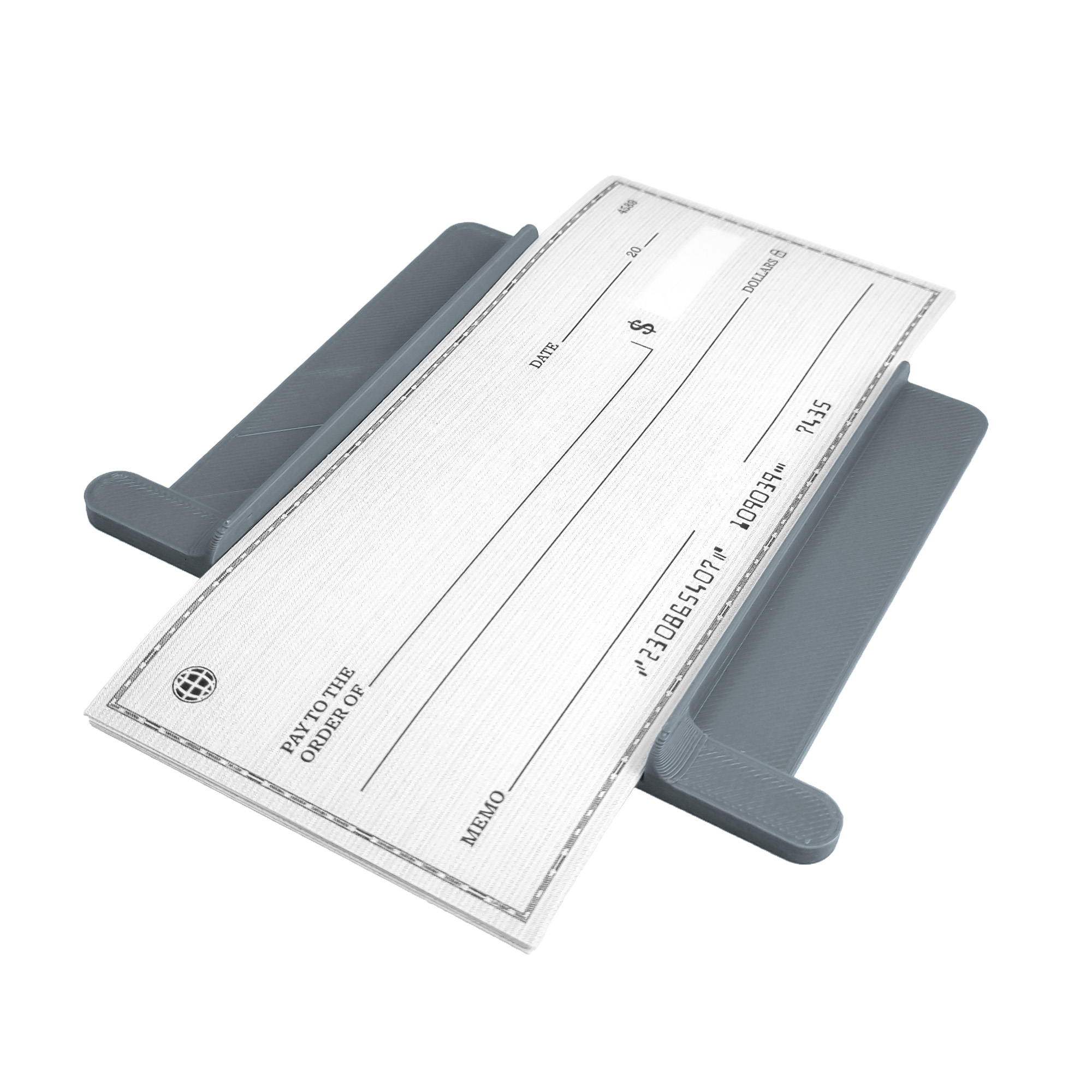 Printer check adapter input tray feeder insert for laser and inkjet (3D ...