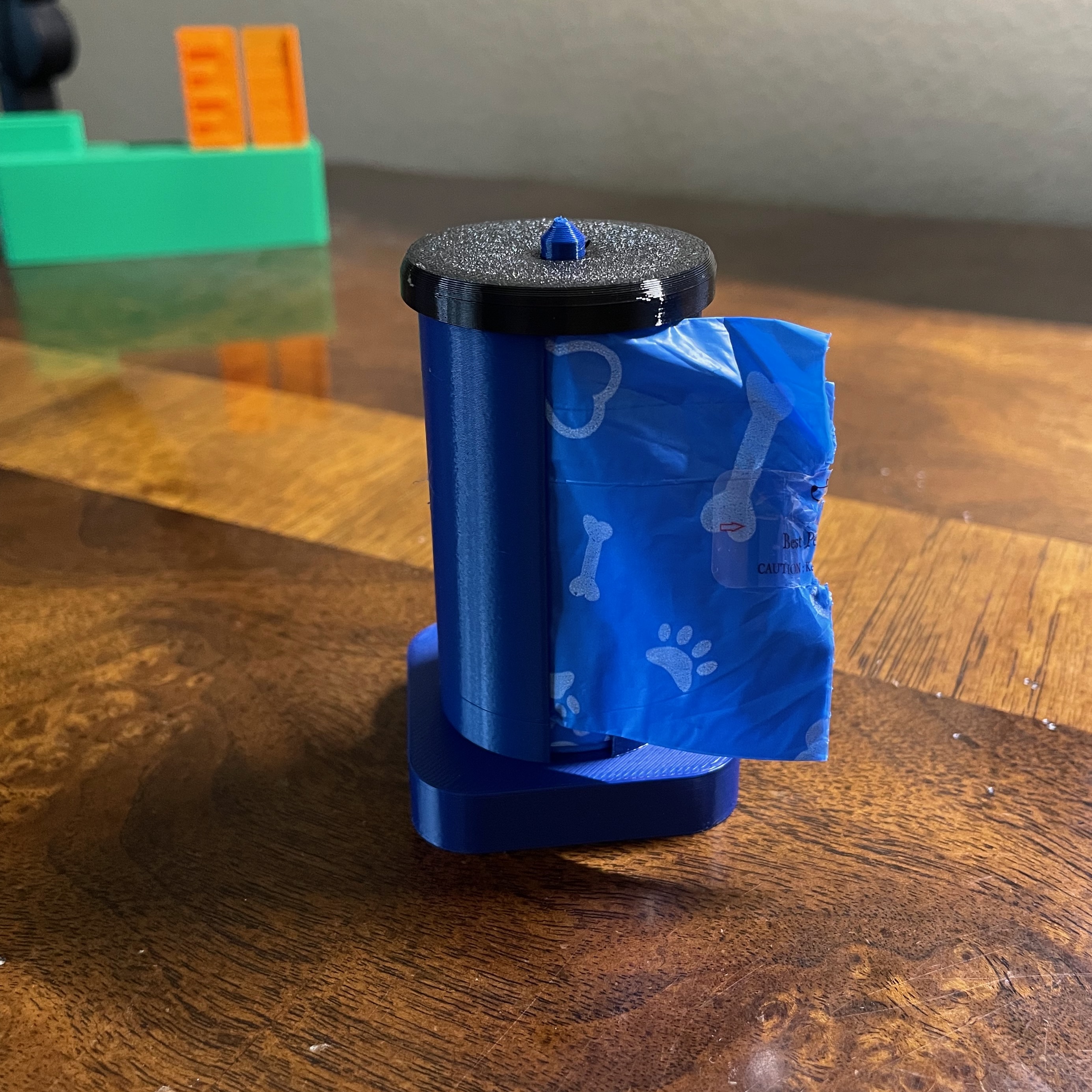 Poop Bag Holder / Stand with slot and flex lid by ronguest | Download ...