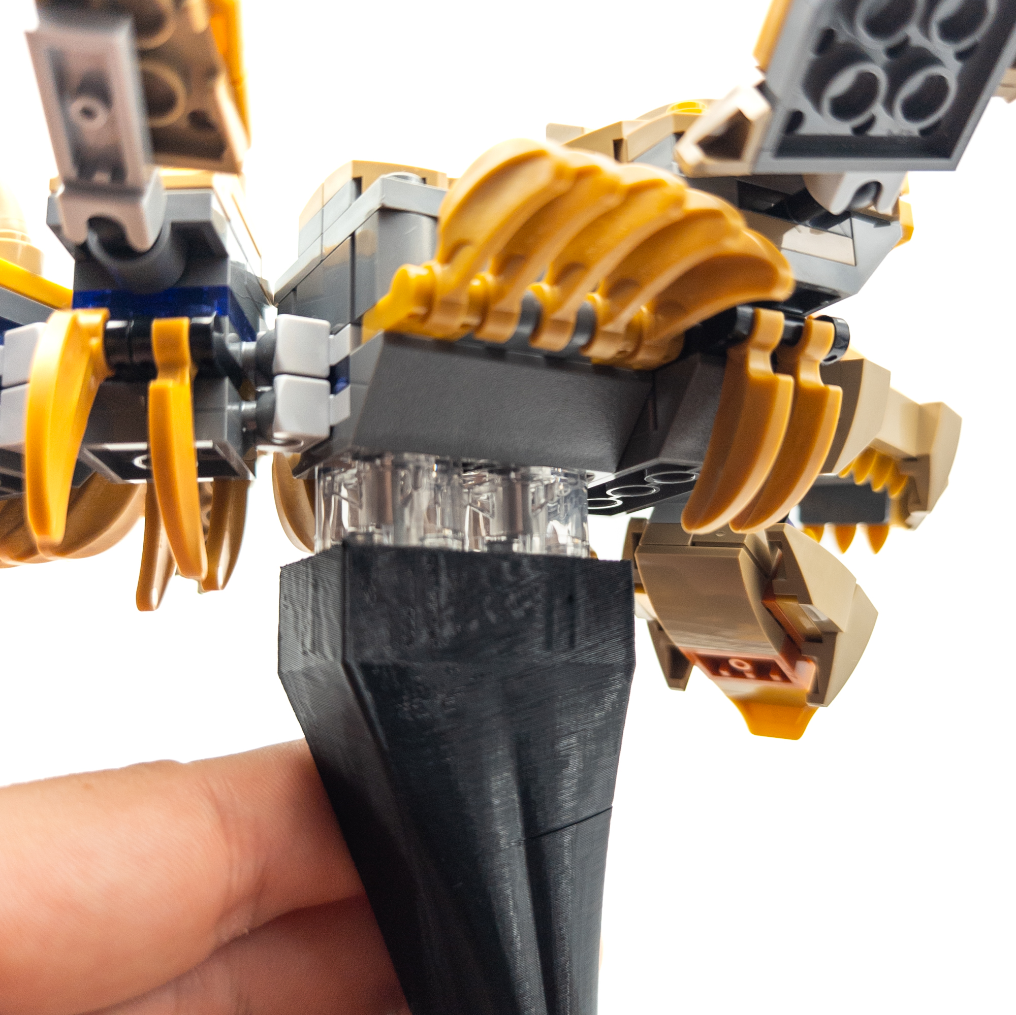 Display Stand for LEGO Marvel 76290 The Avengers vs. The Leviathan by ...