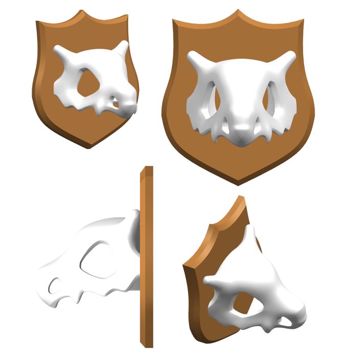 Wall hunting trophy VER.1 (12 different shapes) by Fire Against ...