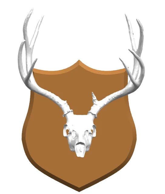 Wall hunting trophy VER.1 (12 different shapes) by Fire Against ...
