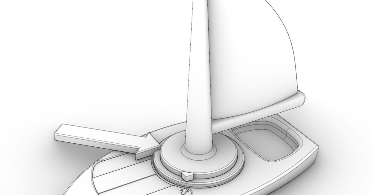 Add your own text (Sailboat teaching model) by Guenther | Download free ...