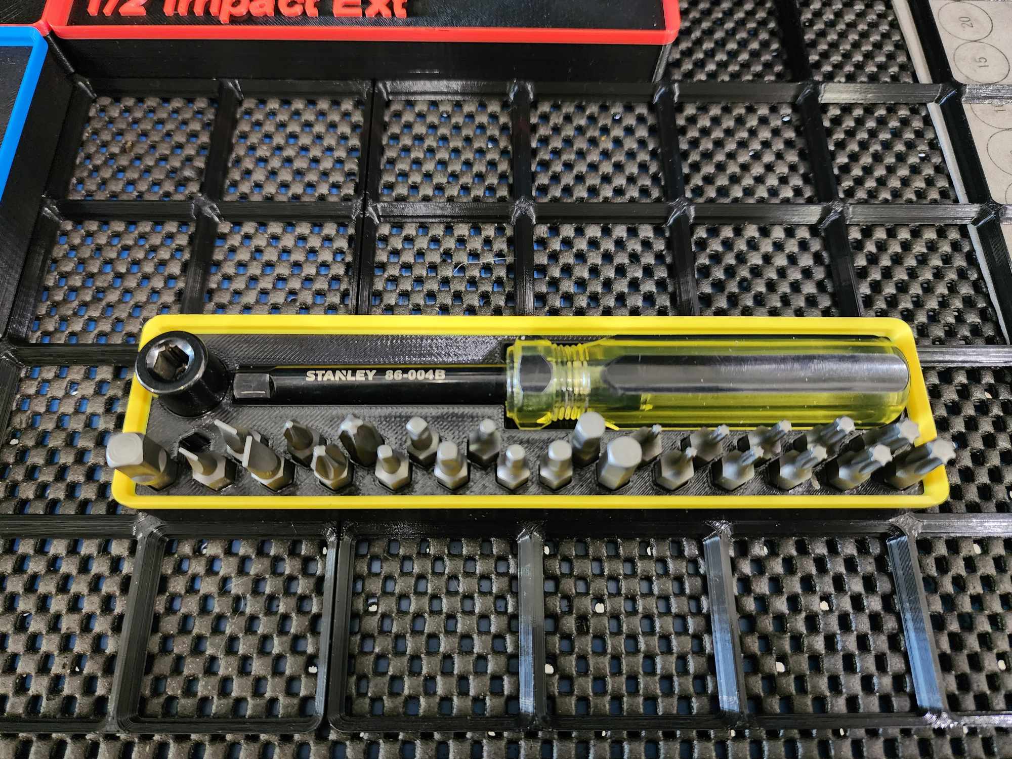Stanley Screwdriver Bit Holder for Gridfinity by The_Big_Tacoo ...