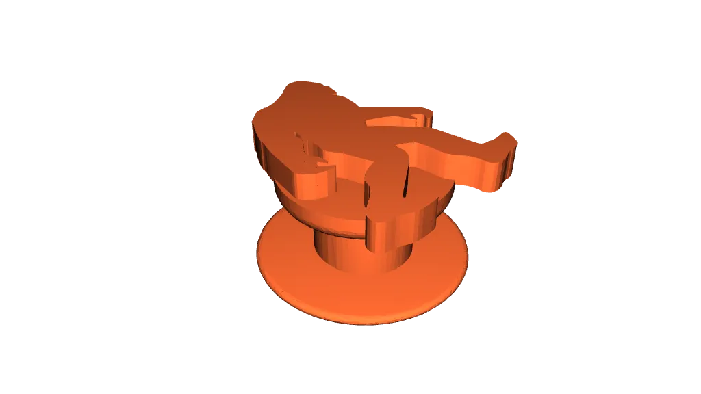 bigfoot croc charm by gyat monkey | Download free STL model ...