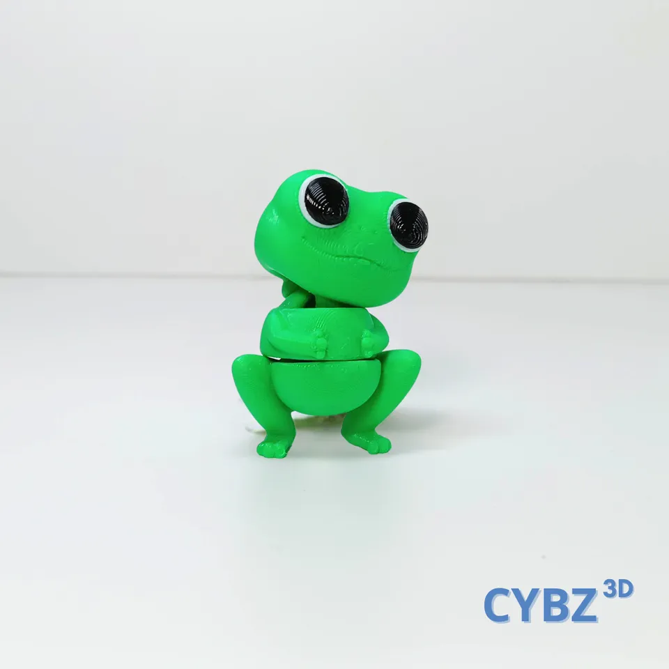 CUTE FROG ARTICULATED, 3MF INCLUDED, TINY FROG FLEXI by Cybzoo3d ...