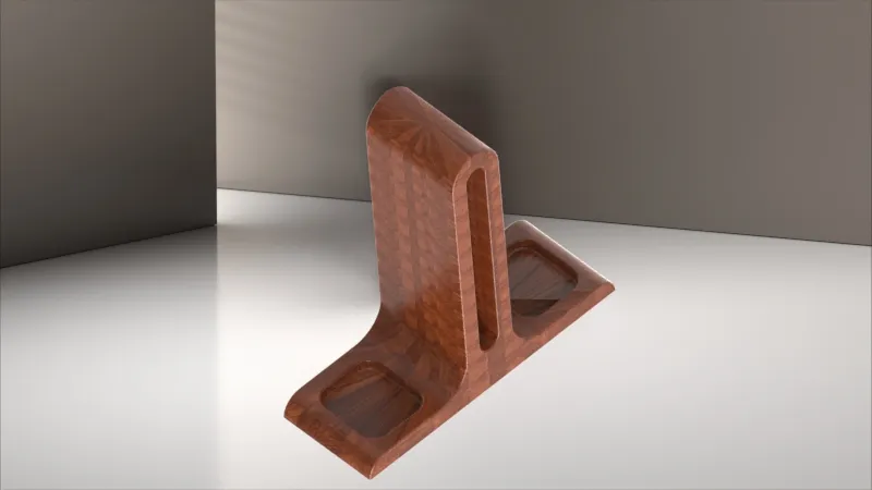 headphone holder / headphone stand Geometric by Summit 3d Solutions | Download free STL model ...