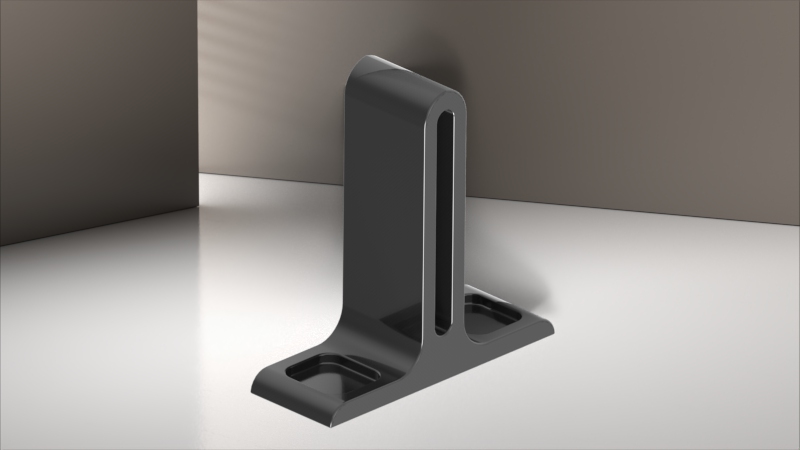 headphone holder / headphone stand Geometric by Summit 3d Solutions | Download free STL model ...