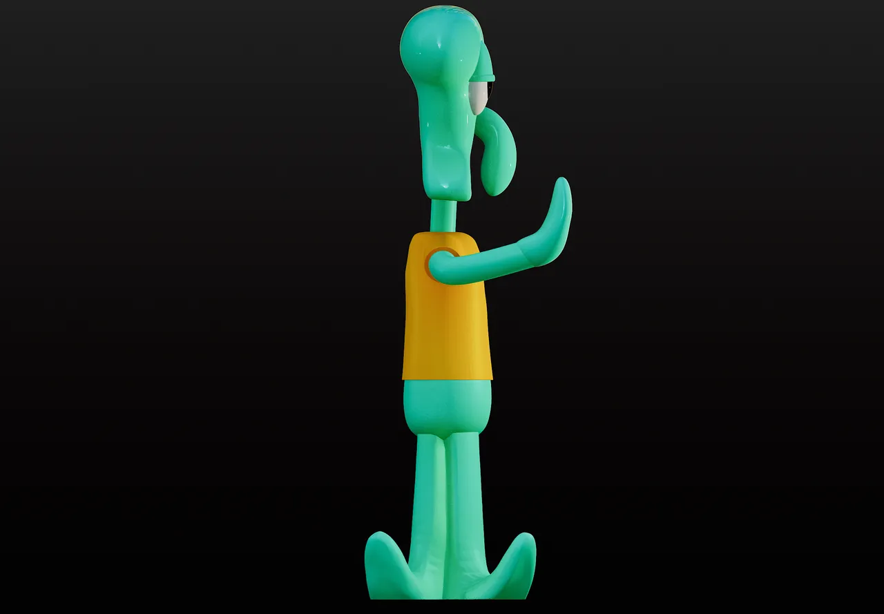 Squidward by Unreal Visionz | Download free STL model | Printables.com