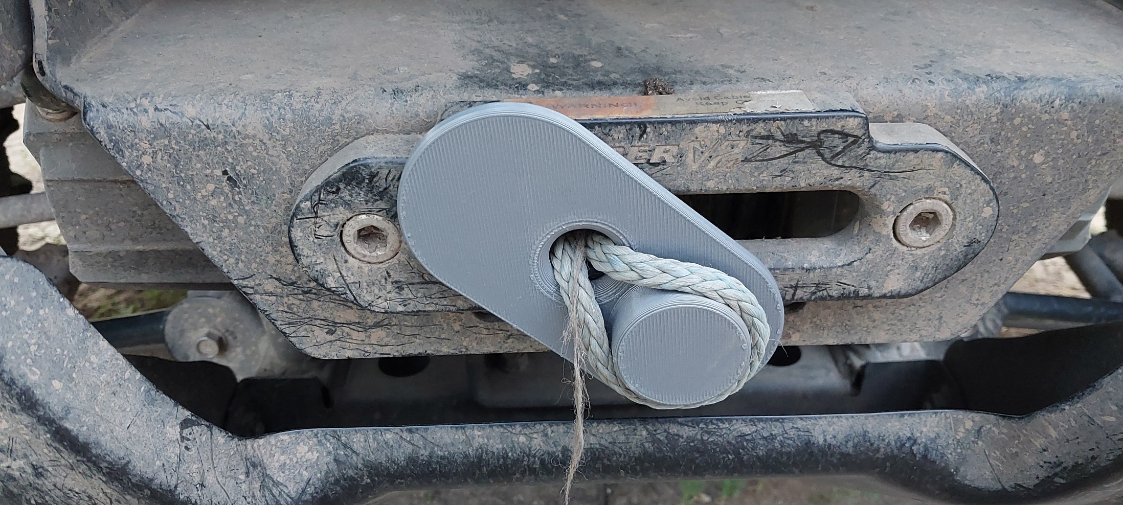 ATV/Jeep winch line protector by Rat_Patrol | Download free STL model ...
