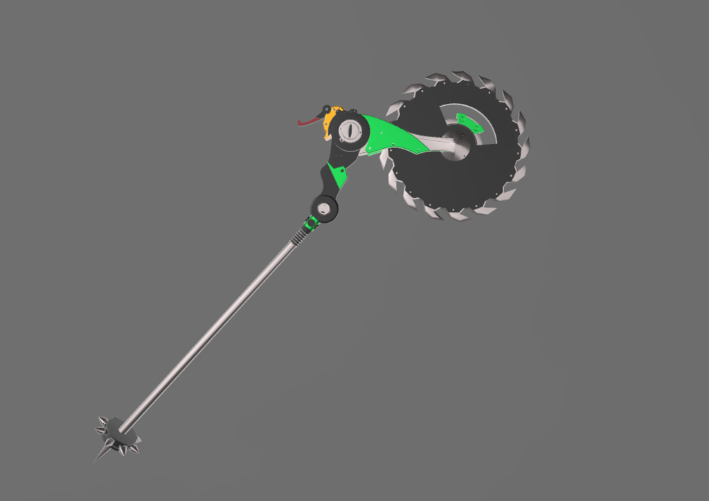 Corin Wickes Saw Axe thing(Zenless Zone Zero) by ReProps | Download ...