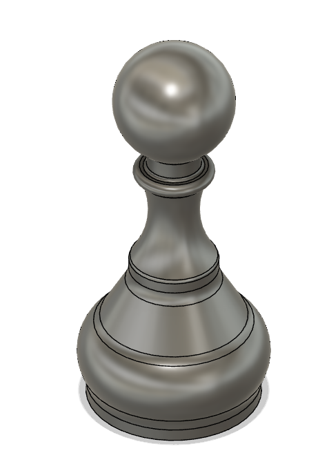 Chess Pawn by CoolScutoid | Download free STL model | Printables.com