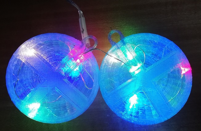 LED XMAS Tree Ornament by aRGiRob | Download free STL model ...