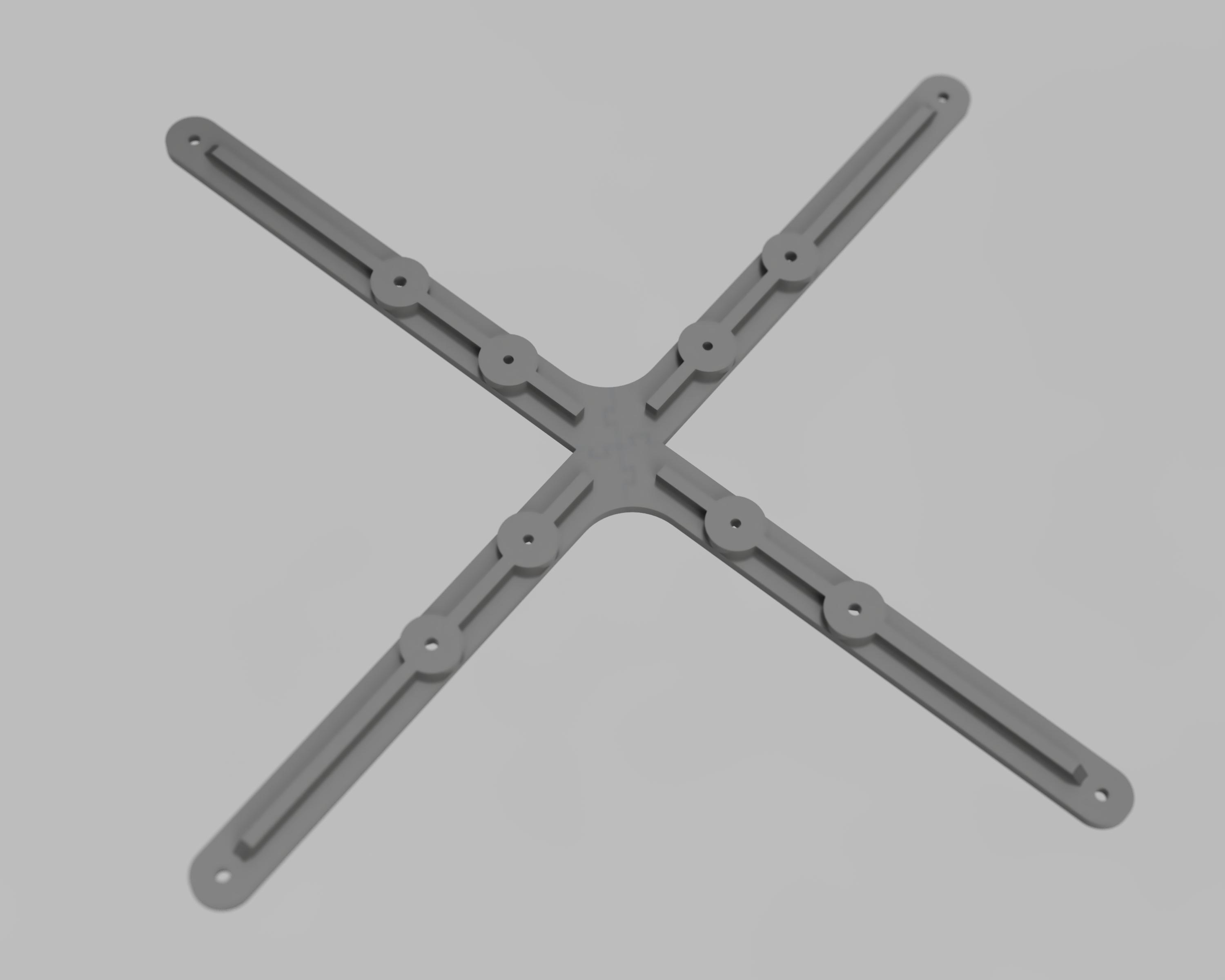 VESA 100 200 to 400 adapter by gerrrciu | Download free STL model ...